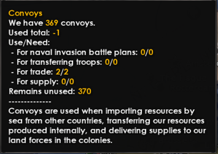 Negative convoy use | Paradox Interactive Forums